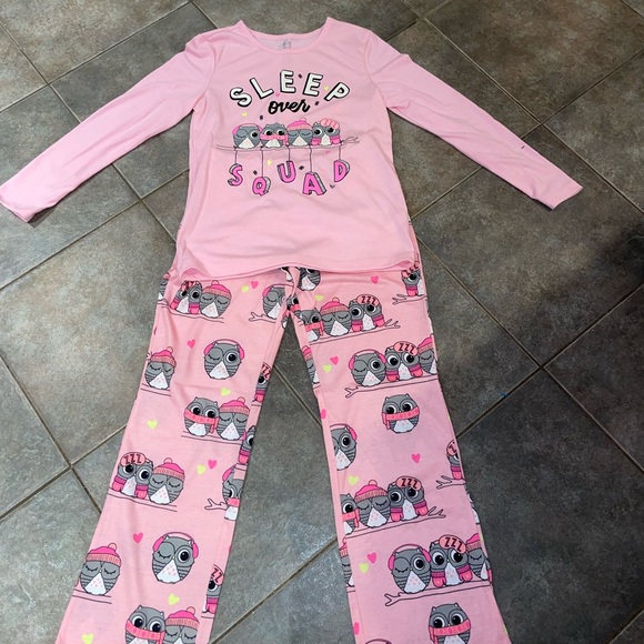 Justice | Pajamas | Justice Girls Pink Pajama Set | Poshmark